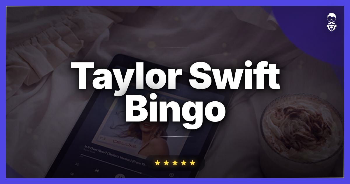 Taylor Swift Bingo - Muziekbingo • QuizMaestro